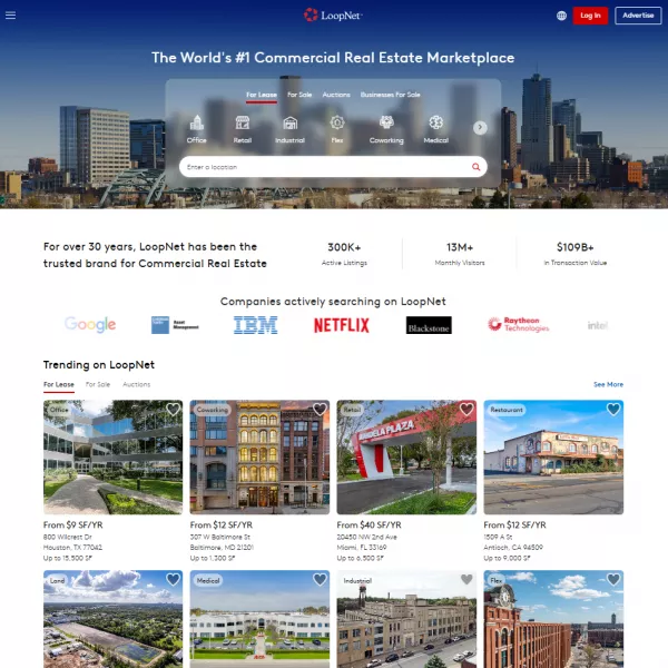 LoopNet.com Data Scraper | ScrapeIt