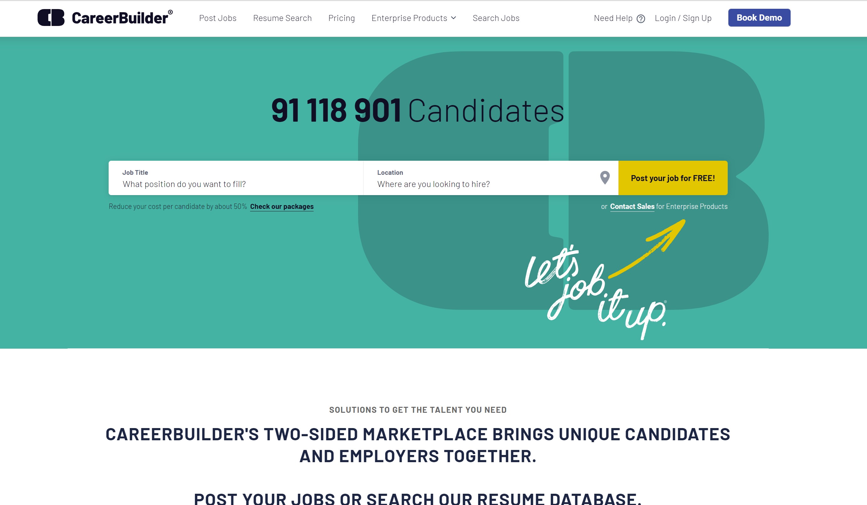 CareerBuilder Data Scraping Services | ScrapeIt
